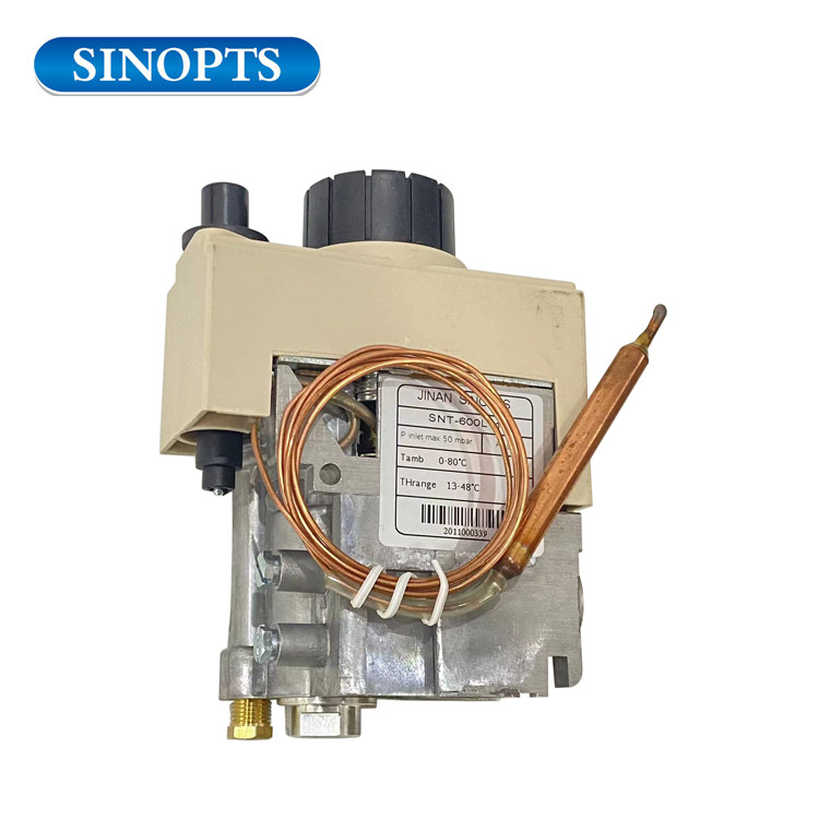 18-48℃ gas control valve With piezo ignitor - Buy Gas thermostat ...